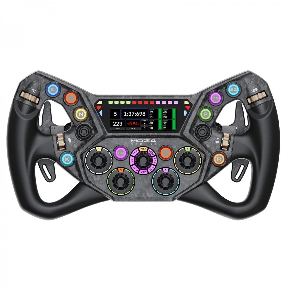 RSeat Europe SimracingMoza Racing KS PRO Steering Wheel - Moza KS PRO ...