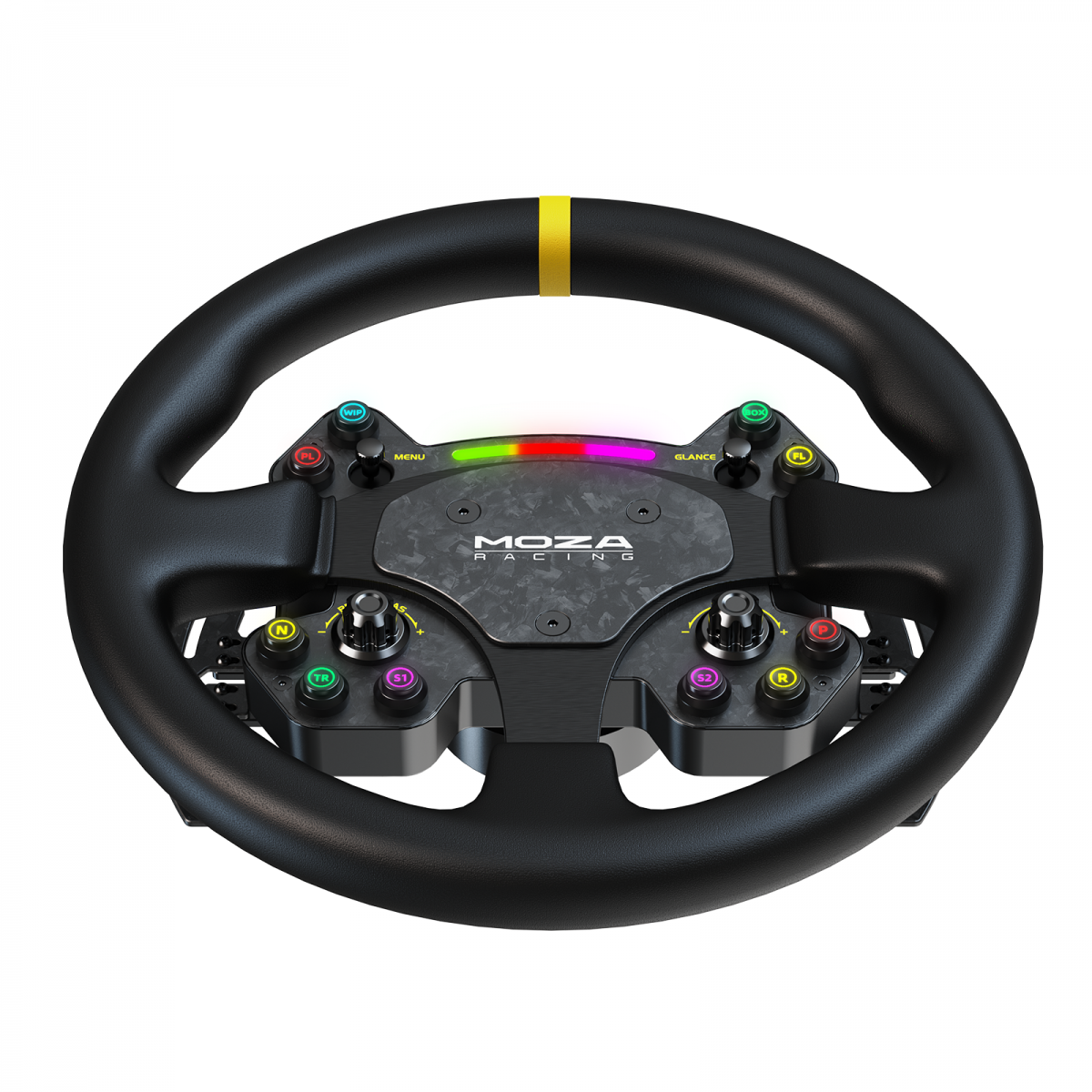 RSeat Europe SimracingMoza Racing RS V2 Steering Wheel Leather - MOZA ...