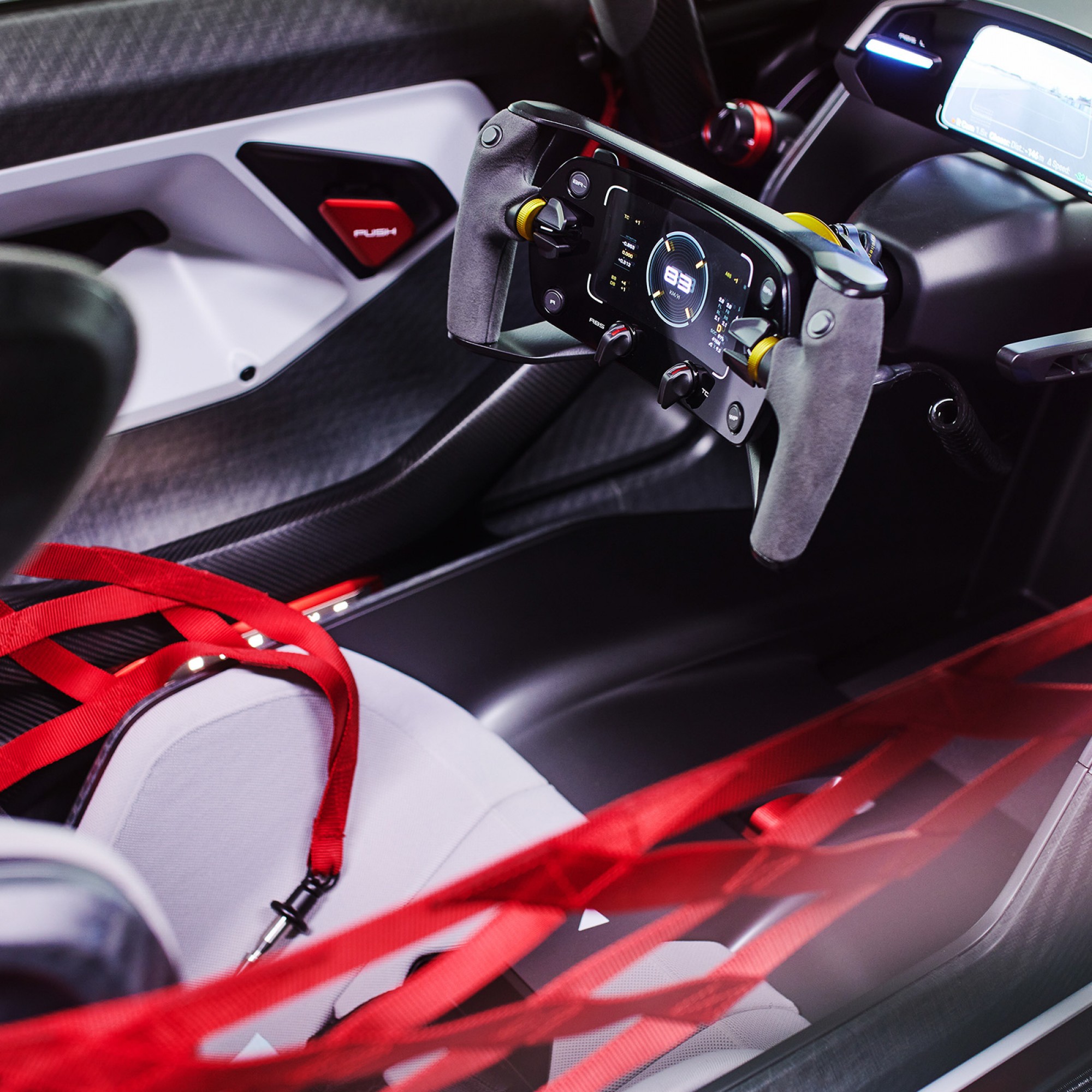 RSeat Europe SimracingPorsche Mission R Steering Wheel - Porsche ...