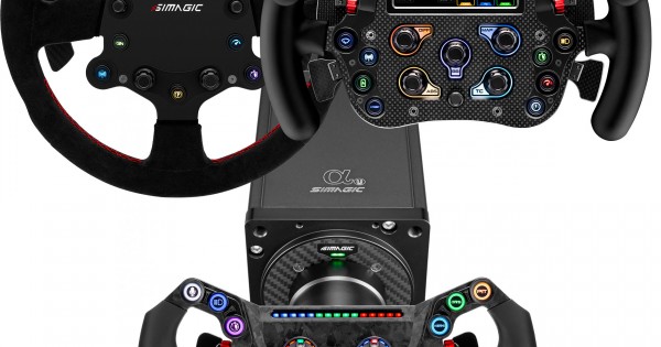RSeat Europe SimracingCustomizable Bundle SIMAGIC base with Wheel ...