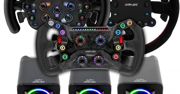 RSeat Europe SimracingCustomizable Bundle SIMAGIC ALPHA EVO base with Wheel - Bundle Simagic ...