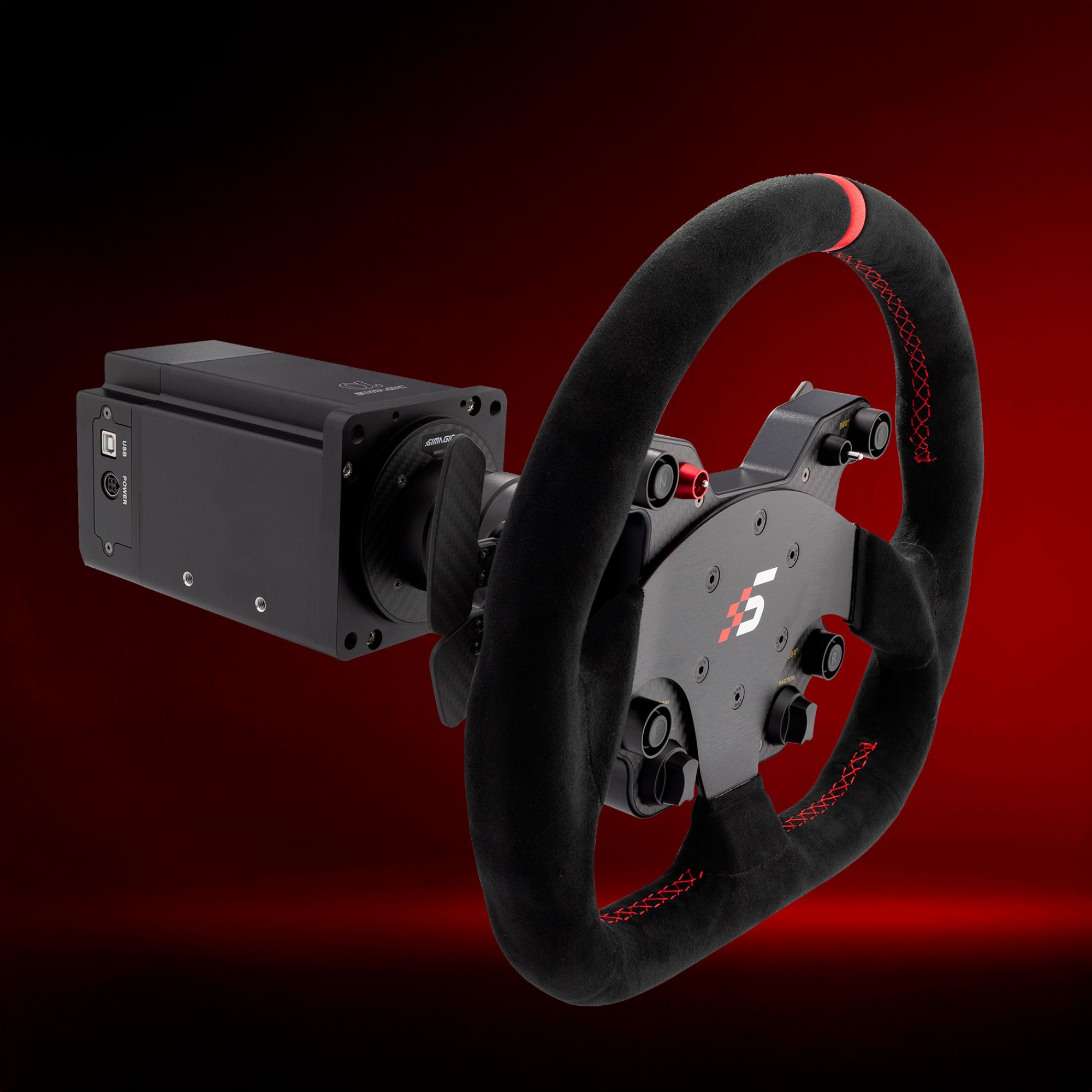 RSeat Europe SimracingCustomizable Bundle SIMAGIC base with Wheel ...