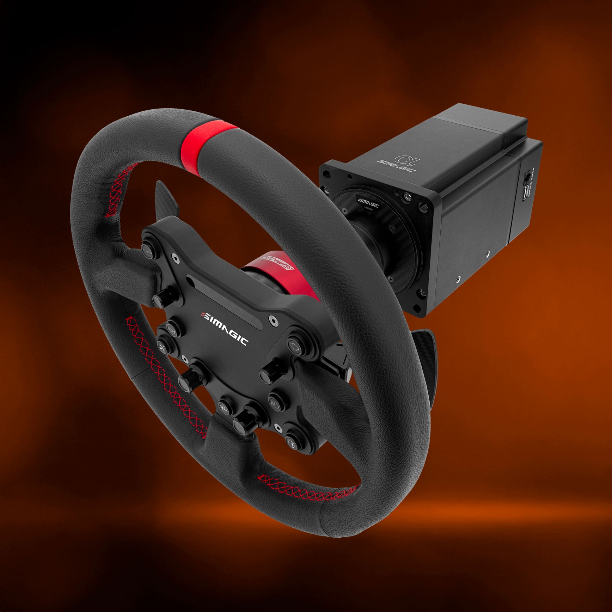 RSeat Europe SimracingCustomizable Bundle SIMAGIC base with Wheel ...