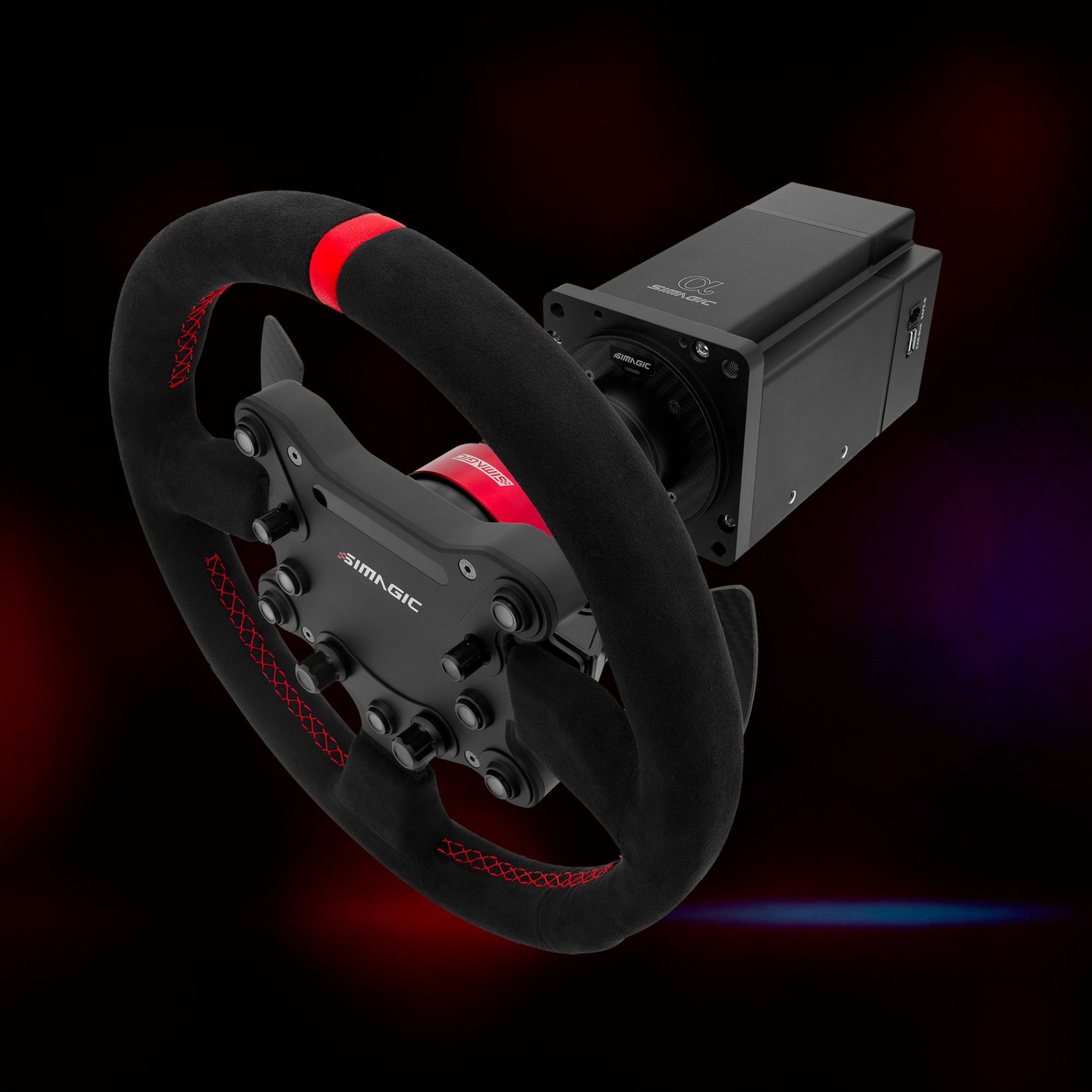 RSeat Europe SimracingCustomizable Bundle SIMAGIC base with Wheel ...