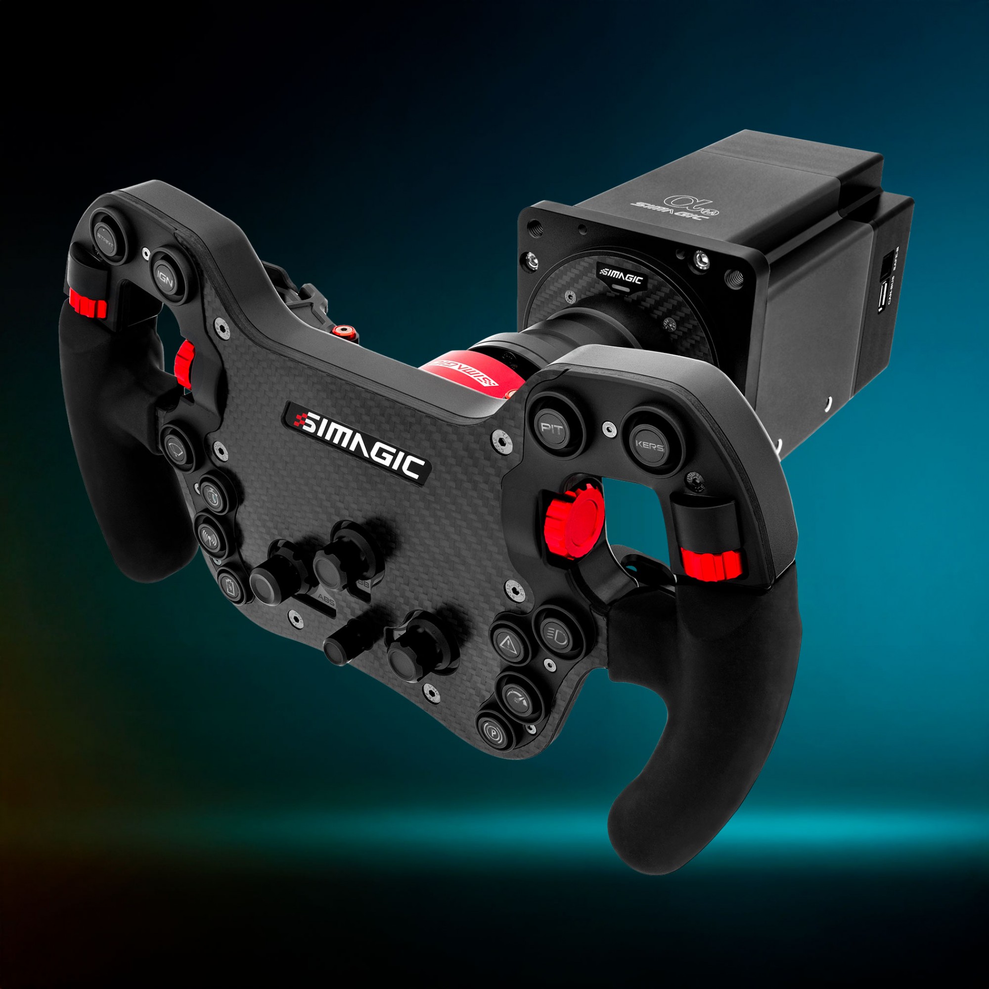 RSeat Europe SimracingCustomizable Bundle SIMAGIC base with Wheel ...