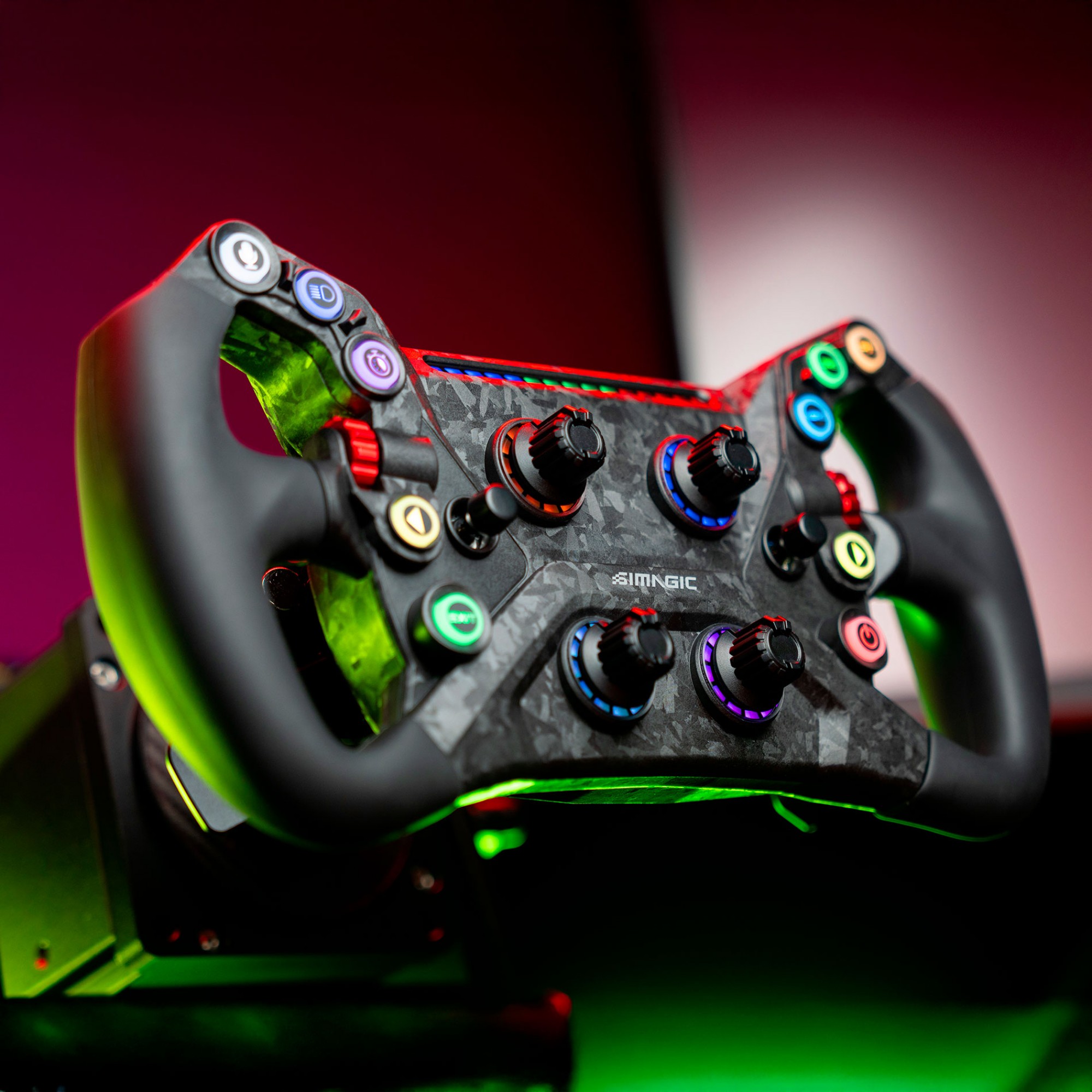 RSeat Europe SimracingCustomizable Bundle SIMAGIC base with Wheel ...