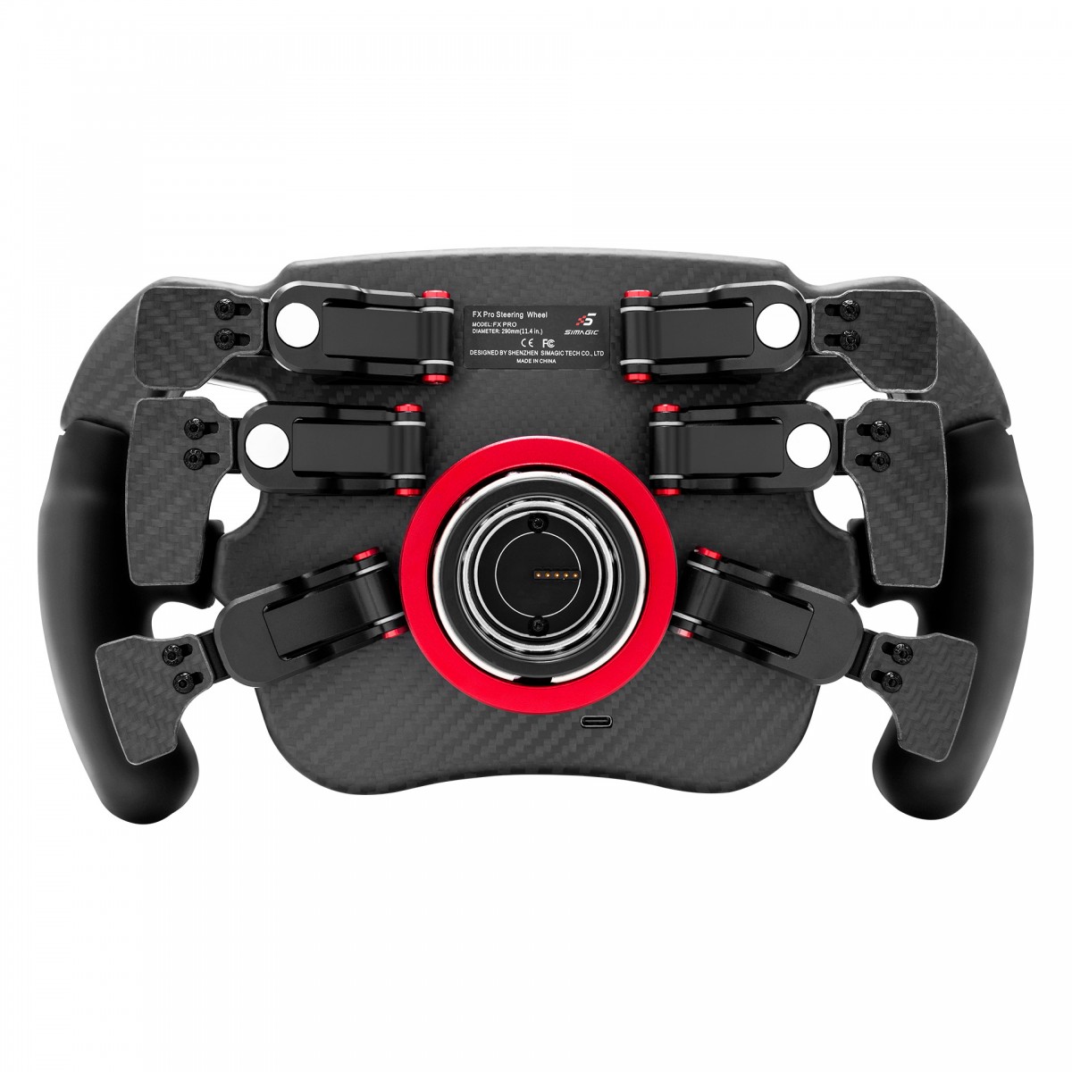 RSeat Europe SimracingSimagic FX PRO Steering Wheel - Simagic FX PRO ...