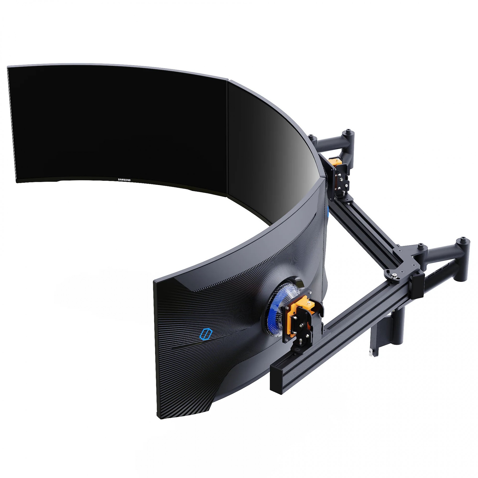 RSeat Europe SimracingA1-TX32 Triple Monitor Stand for A1 Chassis | Up ...