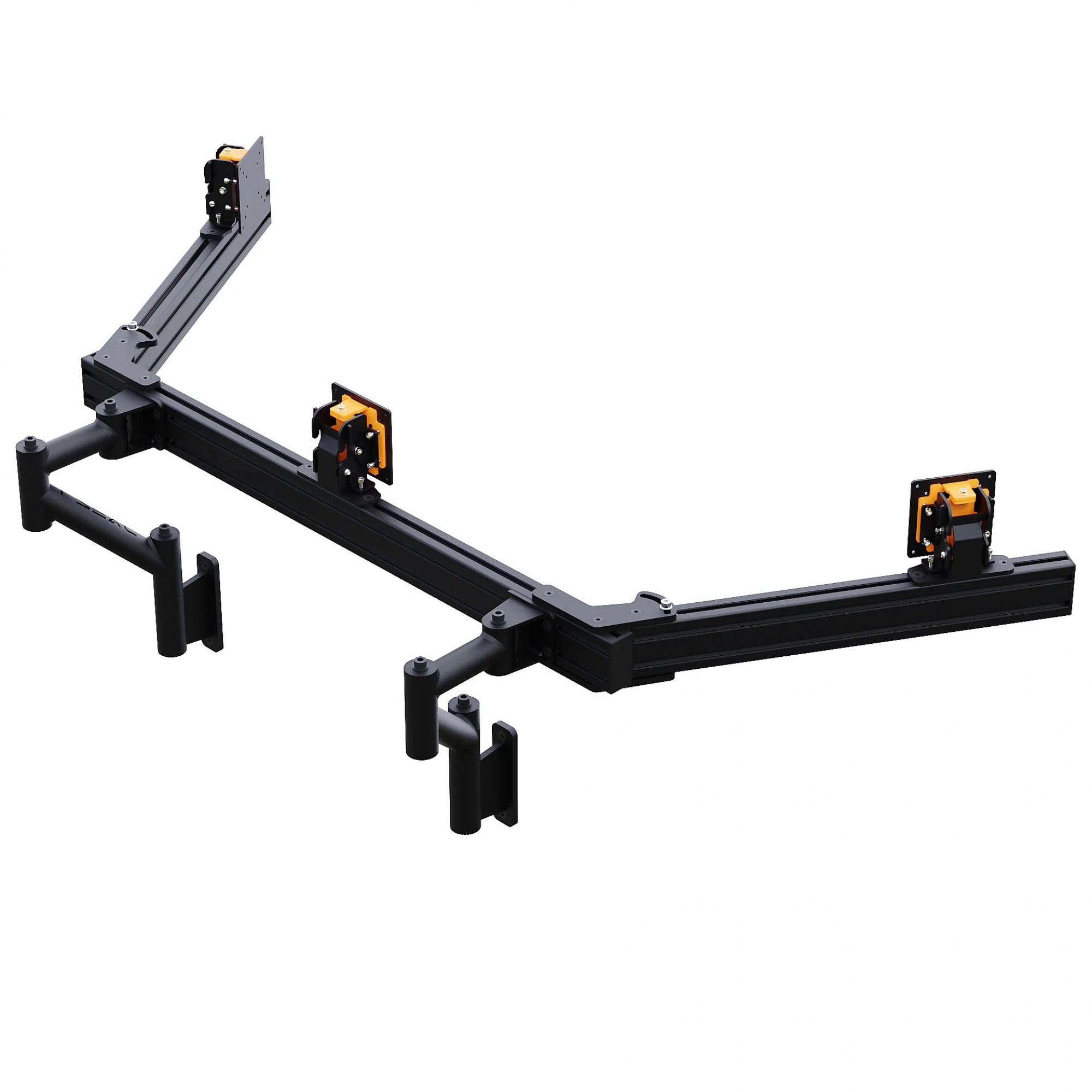 RSeat Europe SimracingA1-TX32 Triple Monitor Stand for A1 Chassis | Up ...