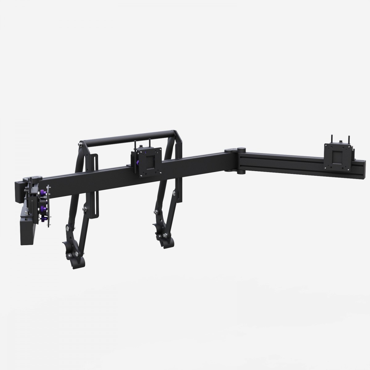 RSeat Europe SimracingEVO TX32 Triple Monitor Stand for EVO Chassis ...
