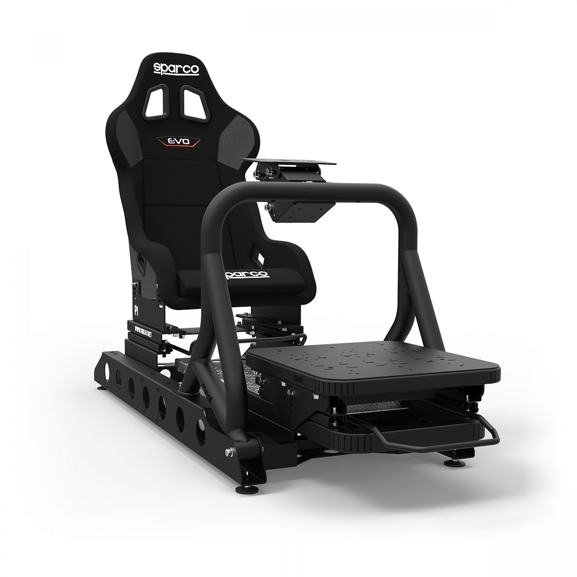 RSeat Europe SimracingP1 BlackRigs and cockpits for direct drive wheels