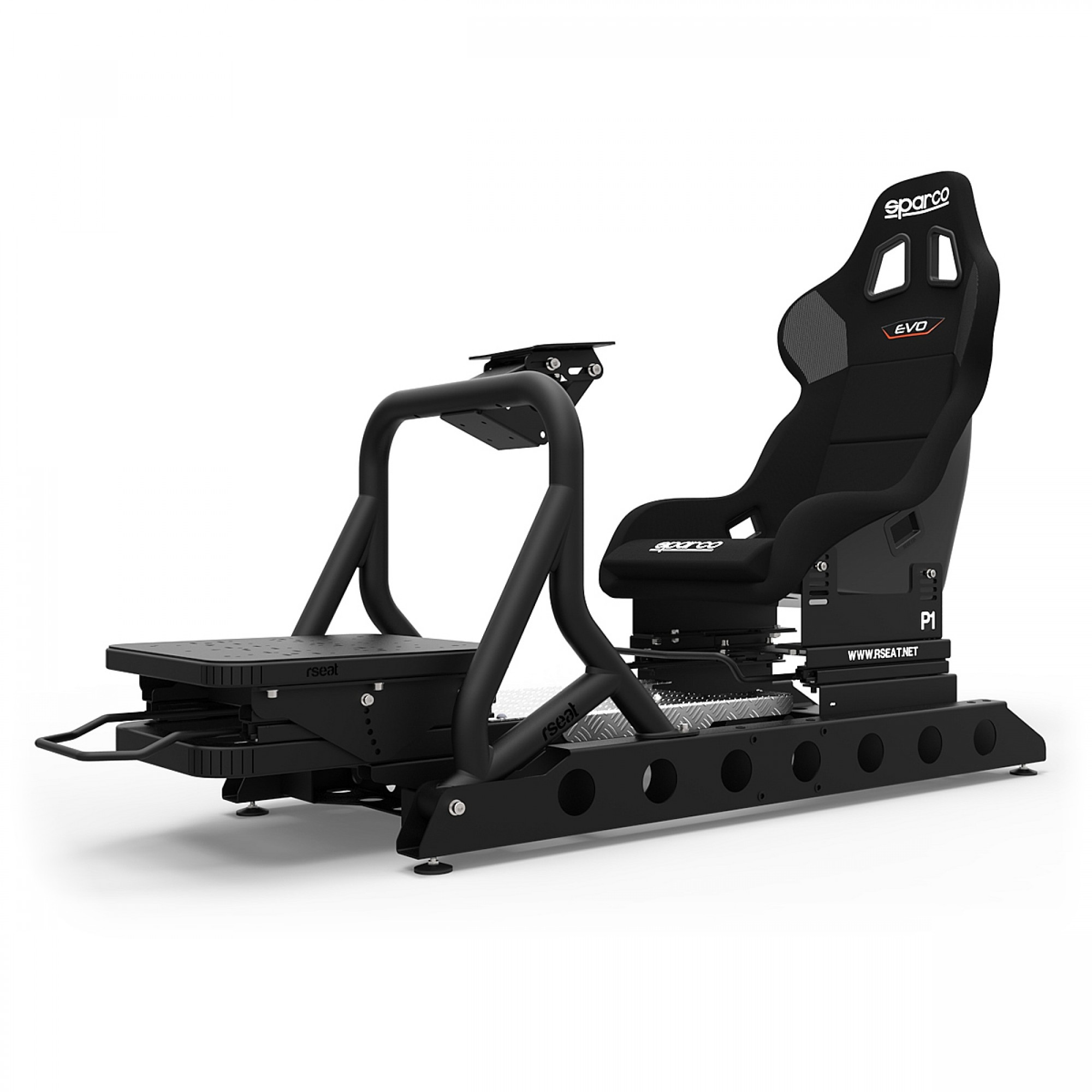 RSeat Europe SimracingP1 BlackRigs and cockpits for direct drive wheels
