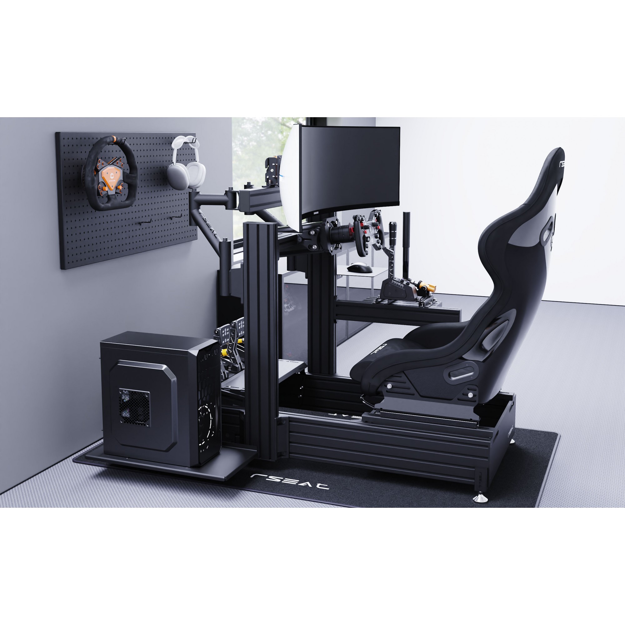 RSeat Europe SimracingA1 PRO GT Black - A1 PRO GT BlackRigs and ...