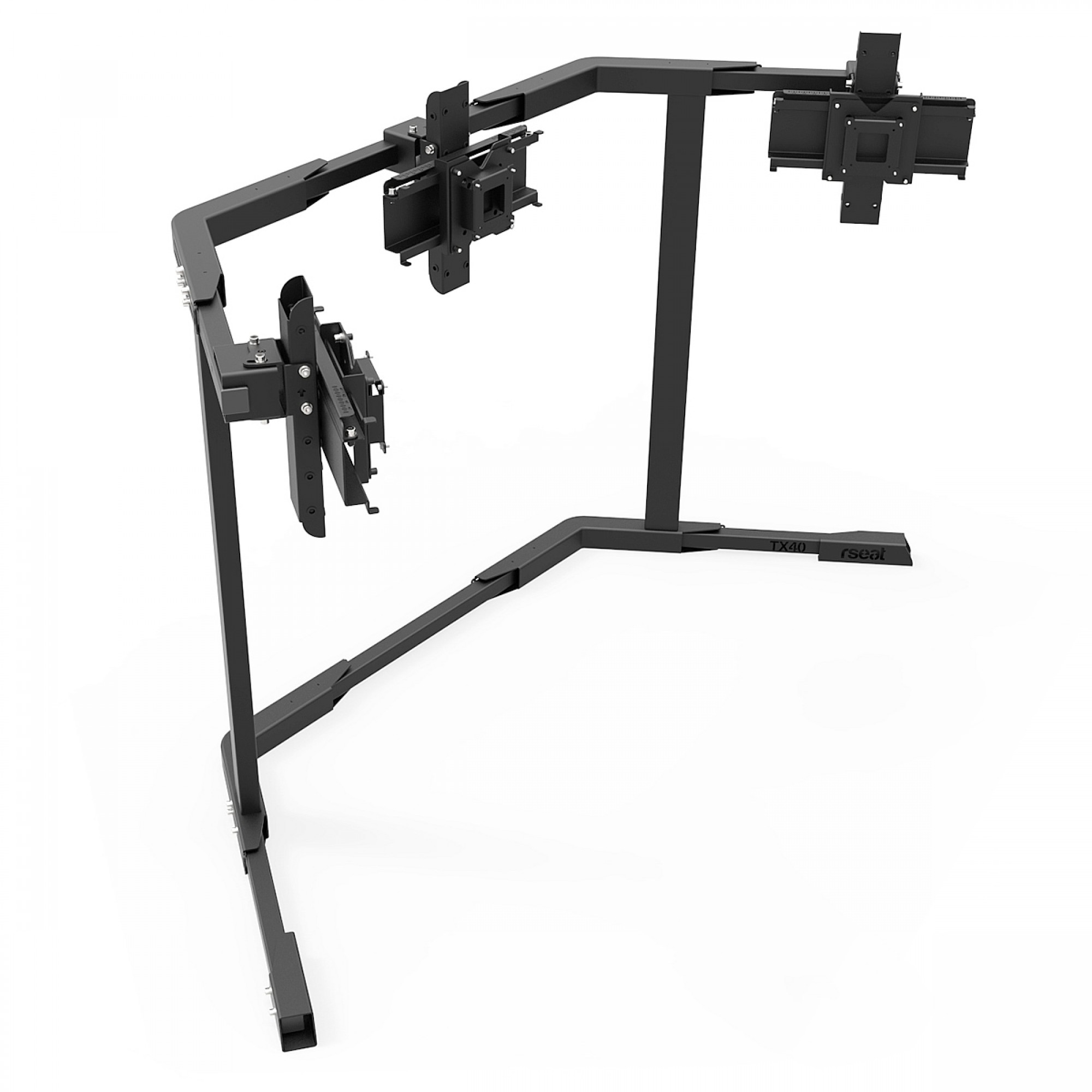RSeat Europe SimracingTV STAND TX40 Black - TV Stand for 27 up to 40 ...