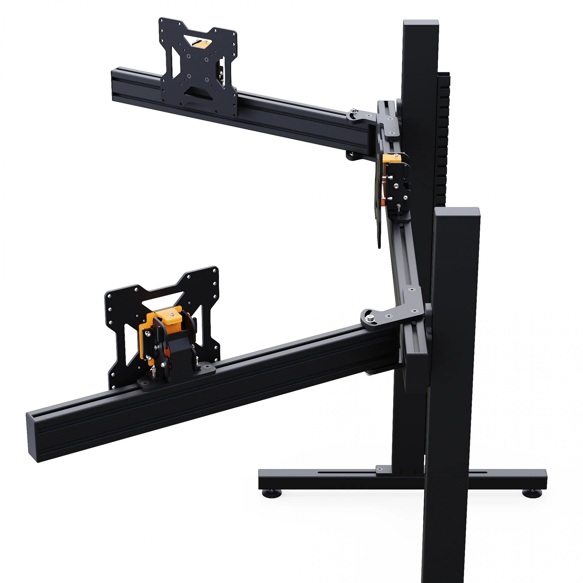RSeat Europe SimracingTV STAND TX43 Triple TV l up to 3 x 43inch TV ...