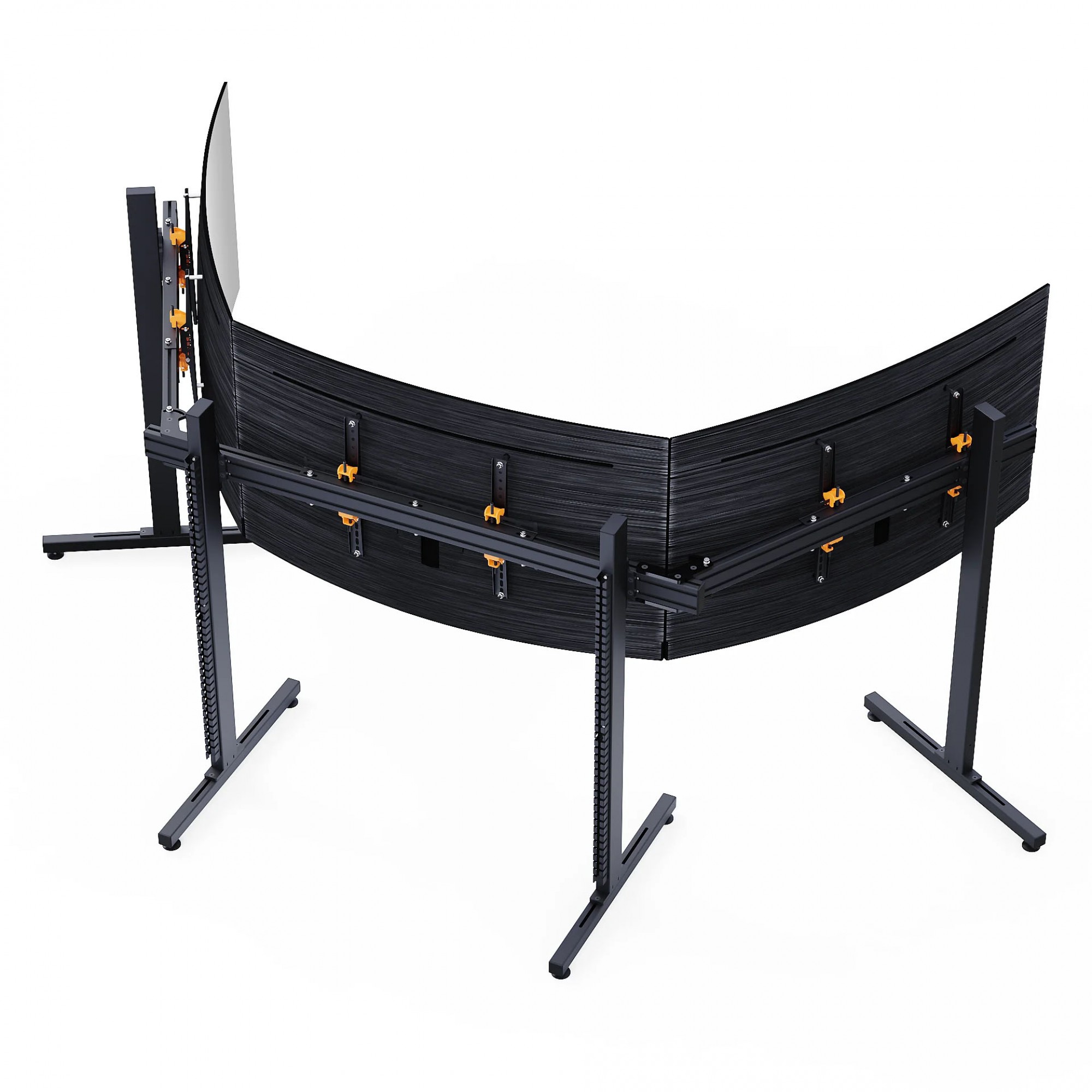 RSeat Europe SimracingTV STAND TX60 Triple TV | Up to 3 x 60inch TV ...