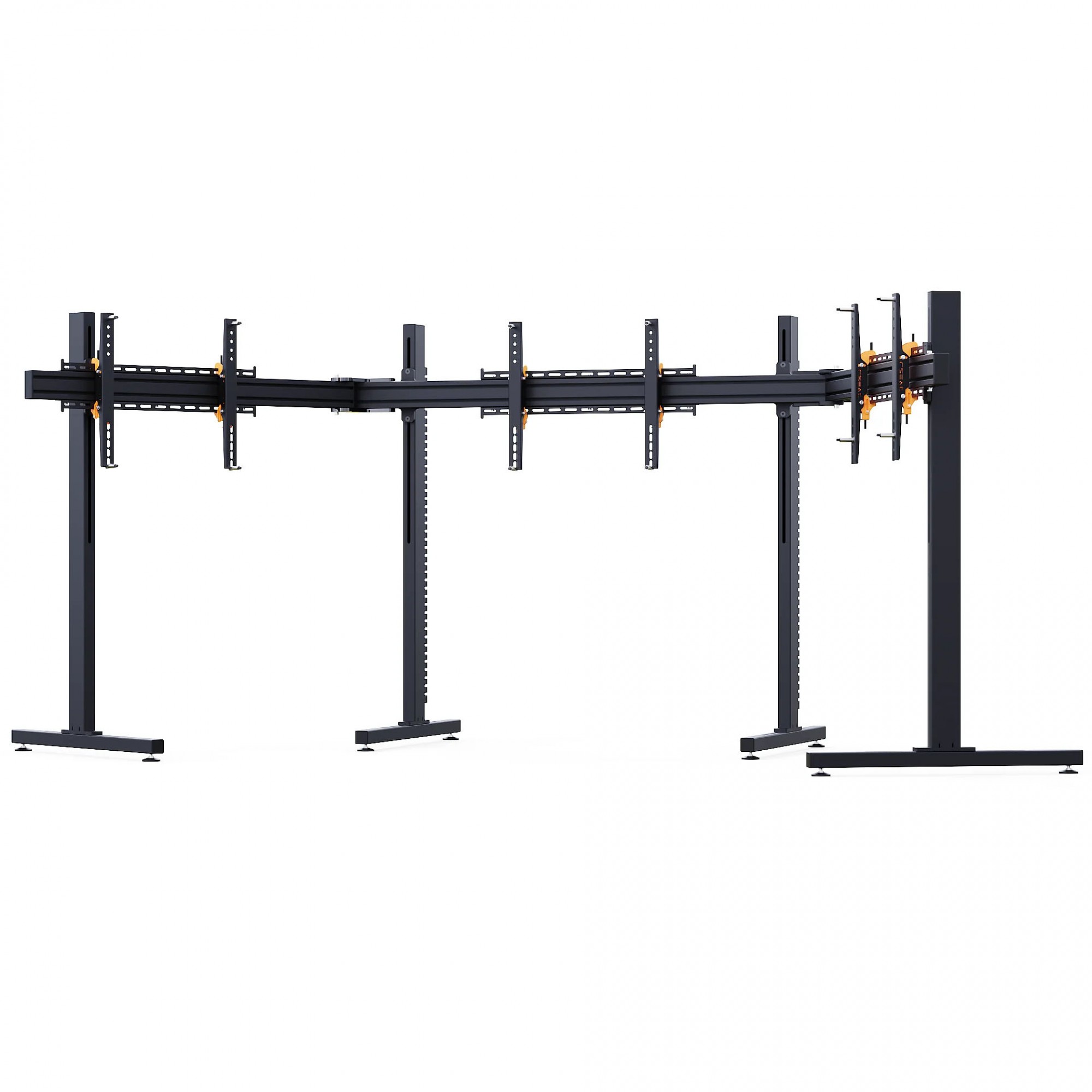 RSeat Europe SimracingTV STAND TX60 Triple TV | Up to 3 x 60inch TV ...