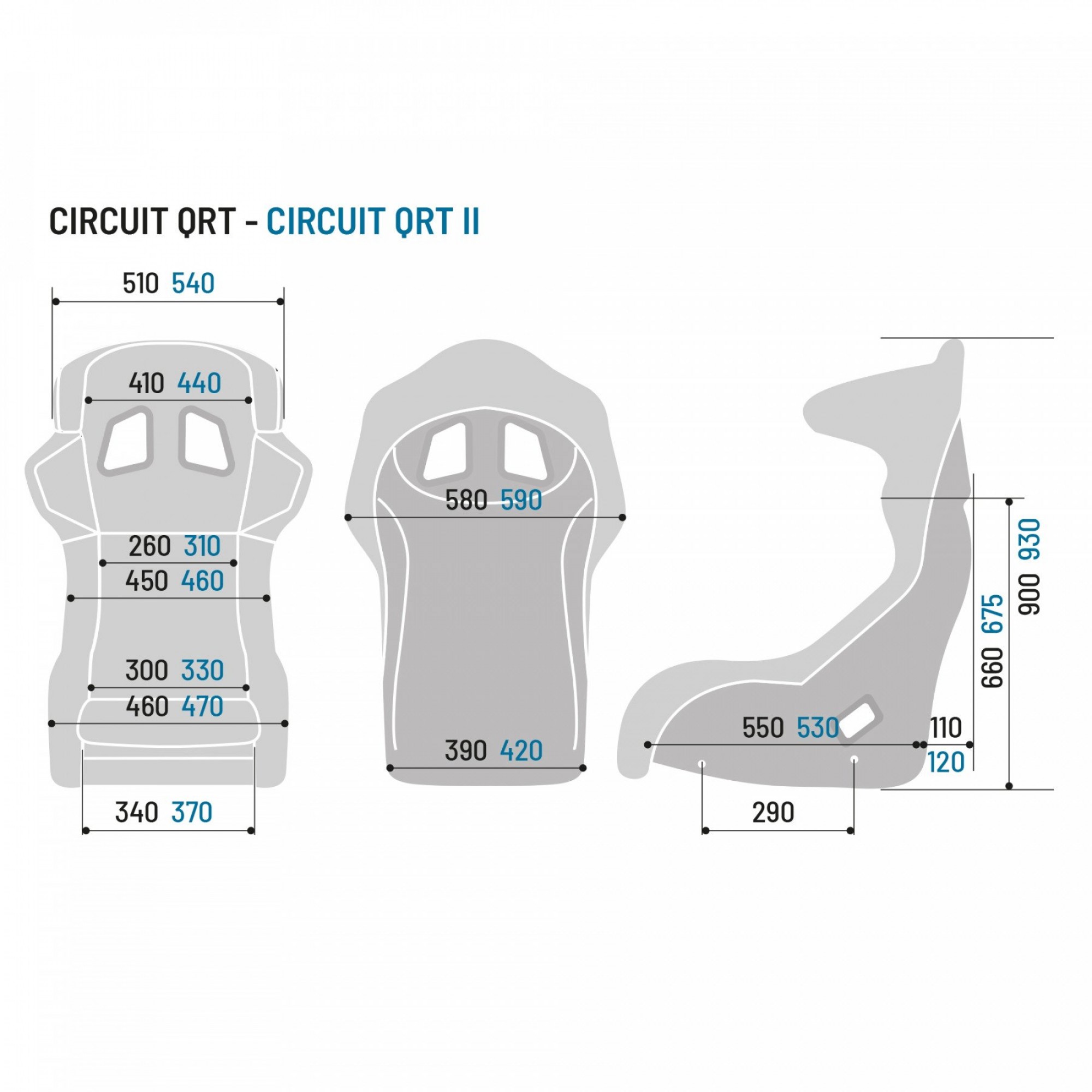 RSeat Europe SimracingSparco Circuit II QRT Gaming Seat - Sparco ...